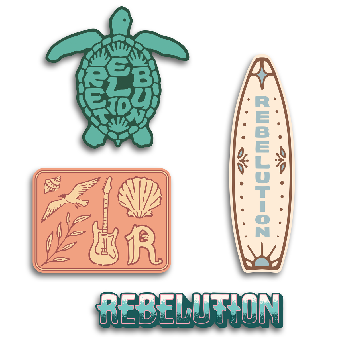 2025 Sticker Pack – The Rebelution Store