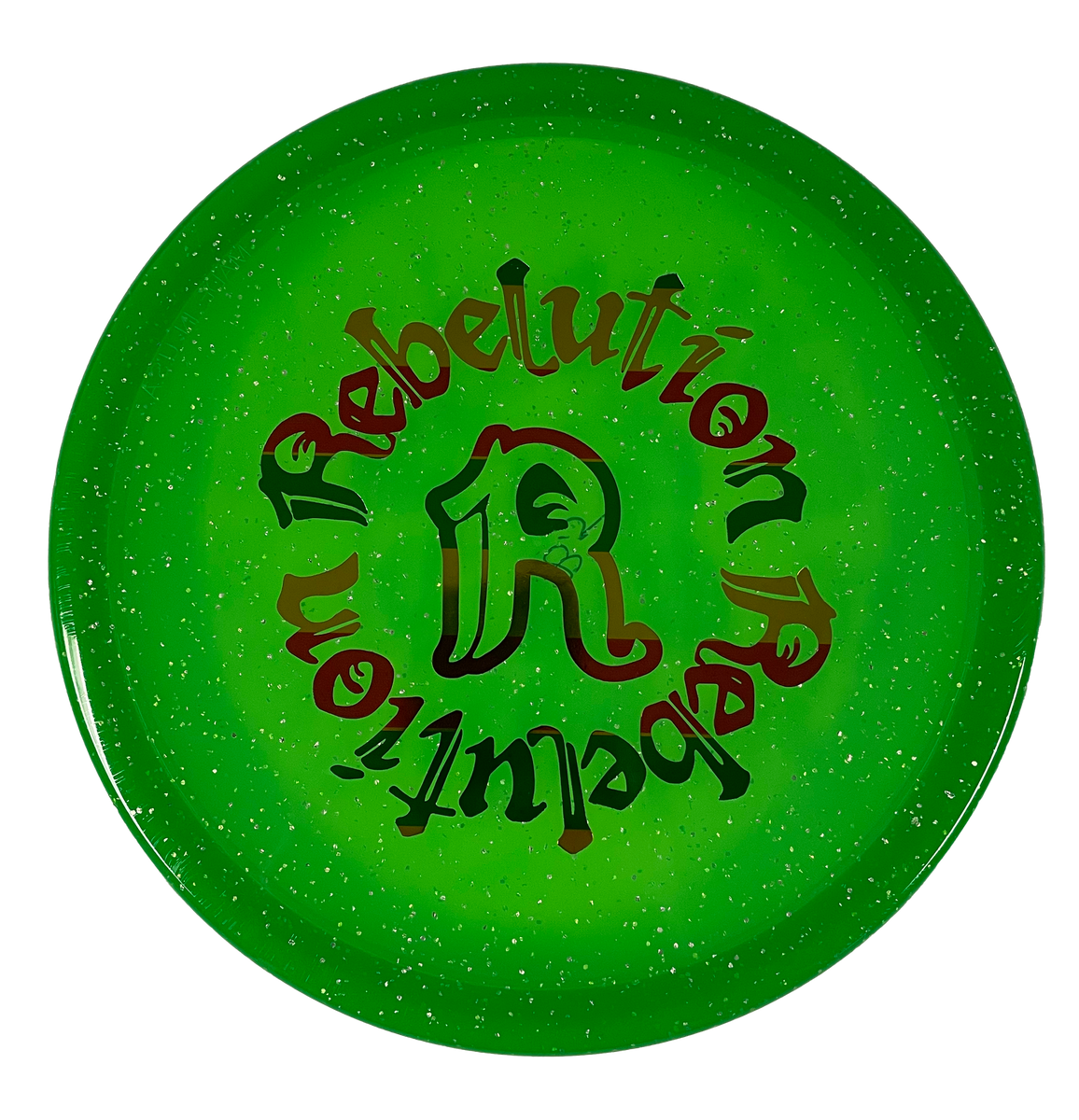 Rebelution GATOR Disc Golf Disc by Innova (Speckled Trans Green) – The ...
