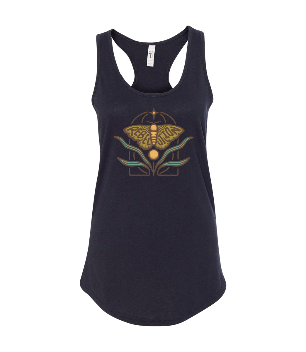 Women's Moth Tank (Black) – The Rebelution Store